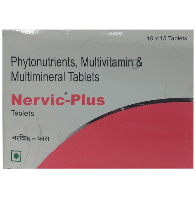Nervic-Plus Tablet: Buy strip of 15 tablets at best price in India | 1mg