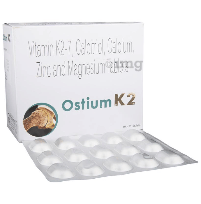 Ostium K2 Tablet: Buy strip of 15 tablets at best price in India | 1mg