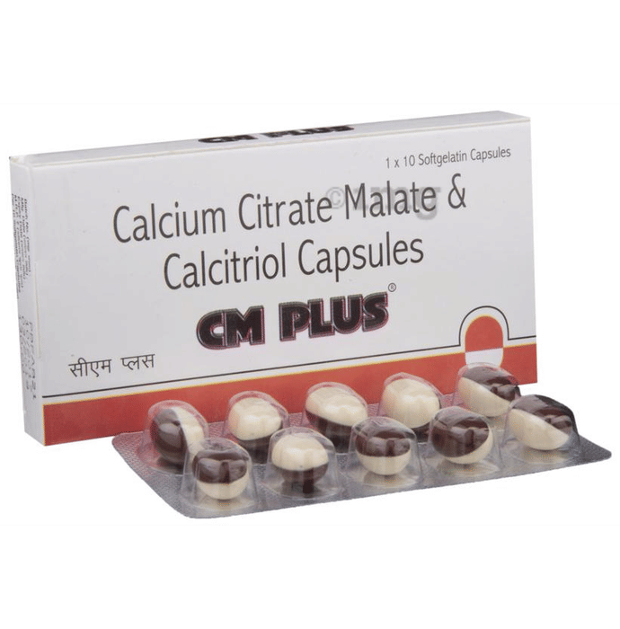 CM Plus Capsule: Buy strip of 10 soft gelatin capsules at best price in ...