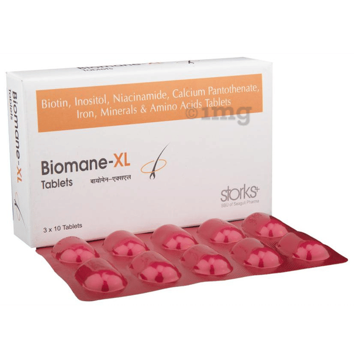 Biomane -XL Tablet: Buy strip of 10 tablets at best price in India | 1mg