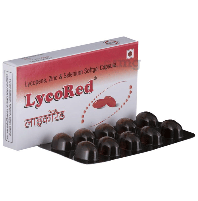 Lycored Softgel Capsule: Buy strip of 10 soft gelatin capsules at best ...