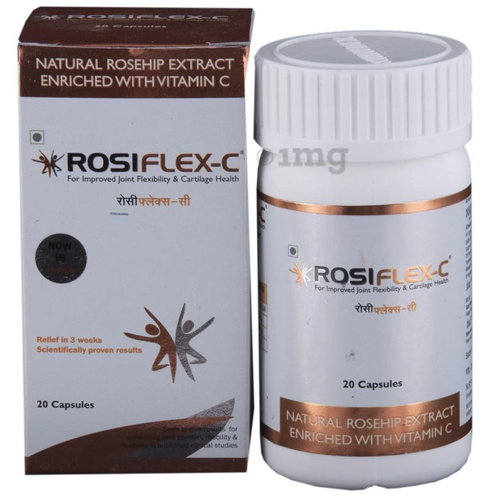 Rosiflex-C Capsule: Buy strip of 20 capsules at best price in India | 1mg