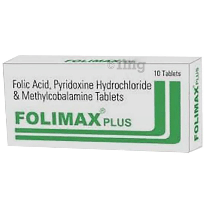 Folimax Plus Tablet: Buy strip of 10 tablets at best price in India | 1mg