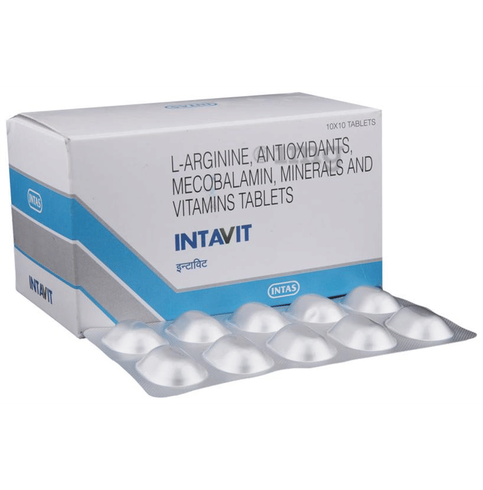 Intavit Tablet: Buy strip of 10 tablets at best price in India | 1mg