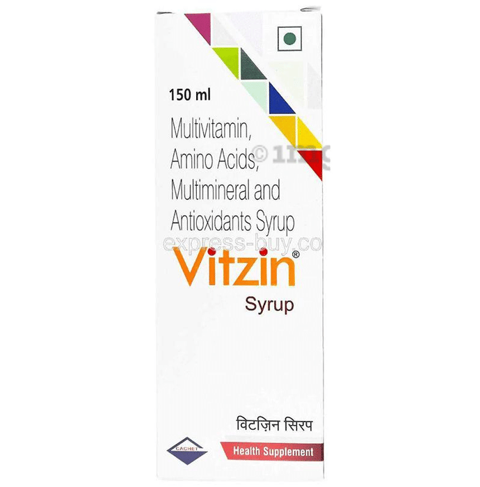 Vitzin Syrup: Buy bottle of 150 ml Syrup at best price in India | 1mg