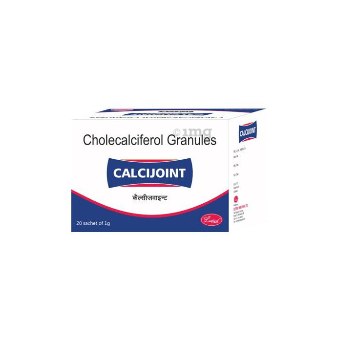Calcijoint Sachet: Buy sachet of 1 gm Granules at best price in India | 1mg