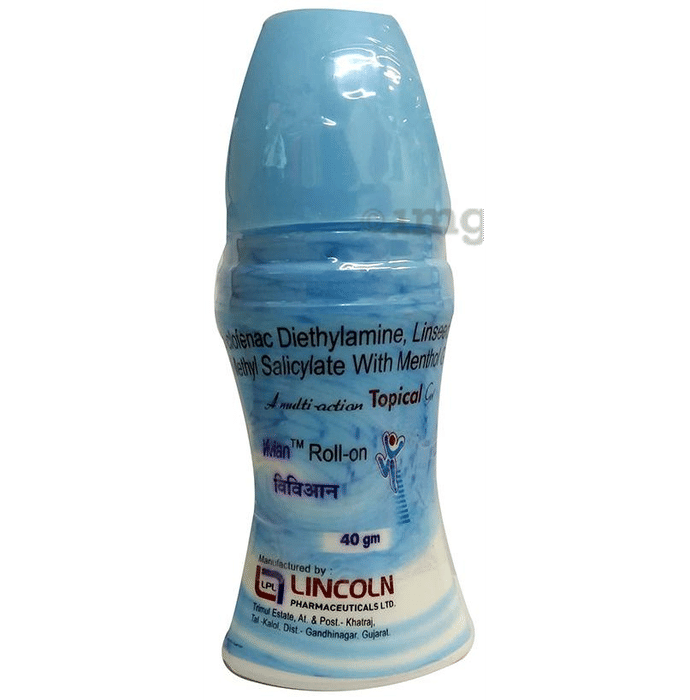 Vivian Roll ON Gel: Buy tube of 40 gm Gel at best price in India | 1mg