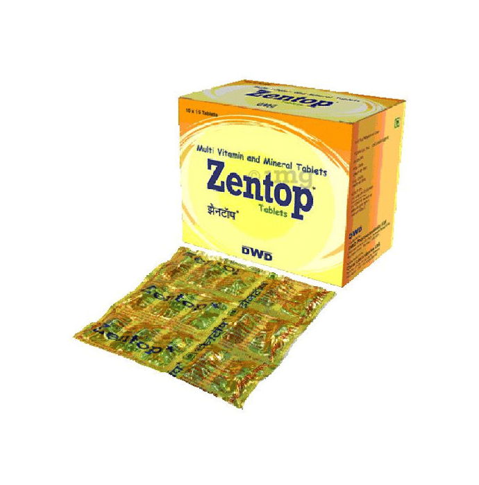 Zentop Tablet: Buy strip of 15 tablets at best price in India | 1mg
