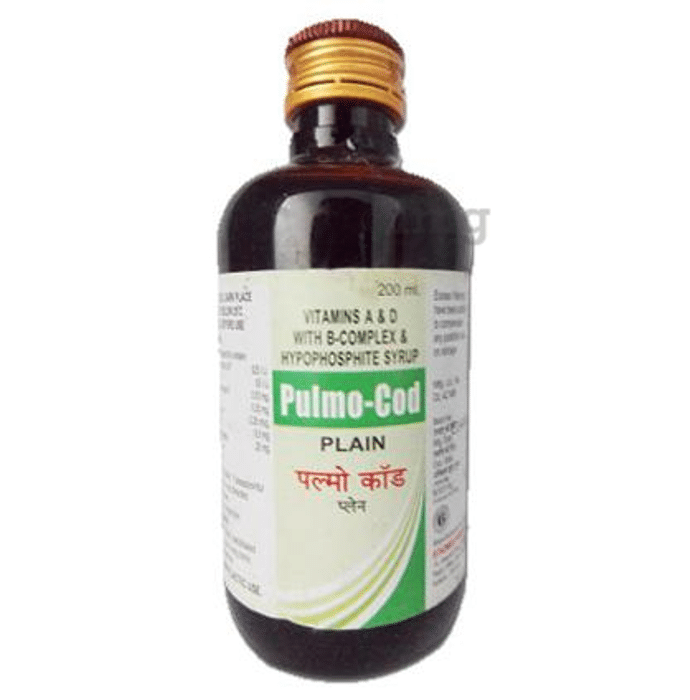 Pulmo Cod Plain Syrup Buy Bottle Of 200 Ml Syrup At Best Price In India 1mg