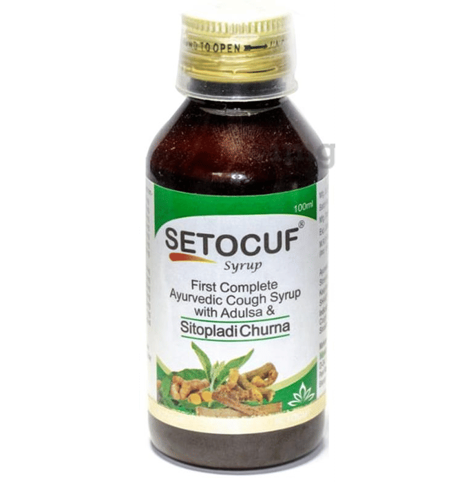 Setocuf Syrup: Buy bottle of 100 ml Syrup at best price in India | 1mg