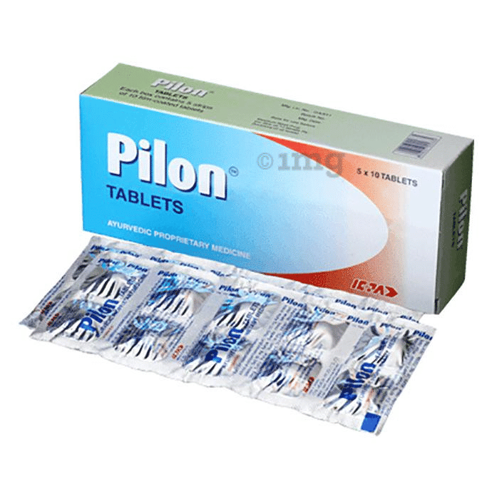 Pilon Tablet: Buy strip of 10 tablets at best price in India | 1mg