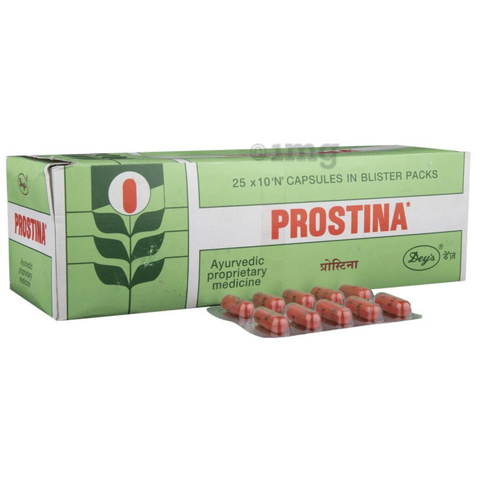 Prostina Capsule: Buy strip of 10 capsules at best price in India | 1mg