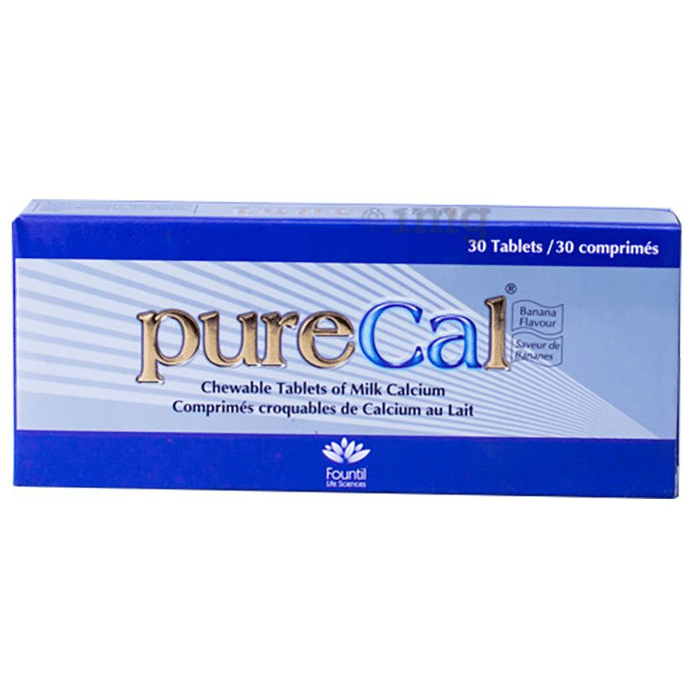 Purecal Tablet: Buy strip of 30 tablets at best price in India | 1mg