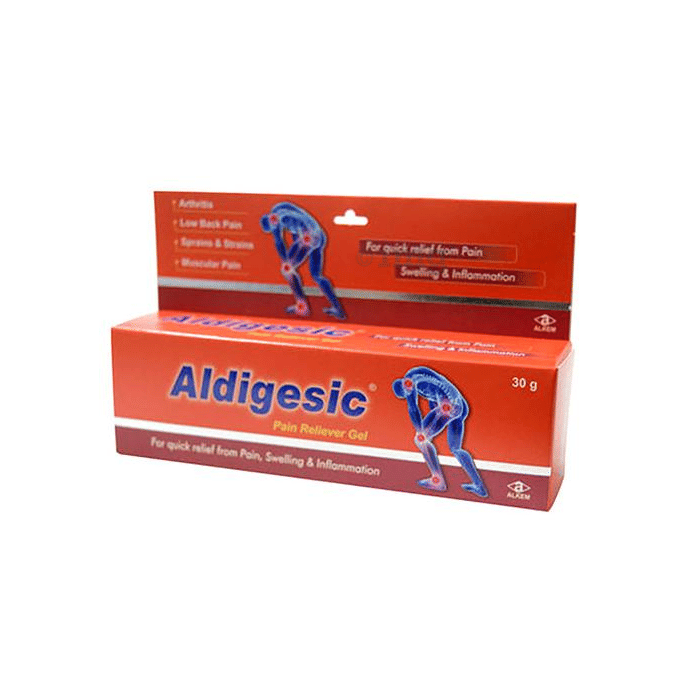 Aldigesic Gel: Buy tube of 30 gm Gel at best price in India | 1mg