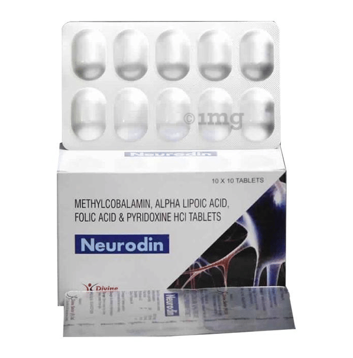Neurodin Tablet: Buy strip of 10 tablets at best price in India | 1mg