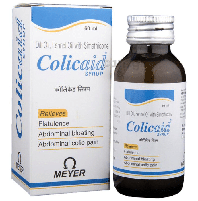 Colicaid Syrup: Buy bottle of 60 ml Syrup at best price in India | 1mg