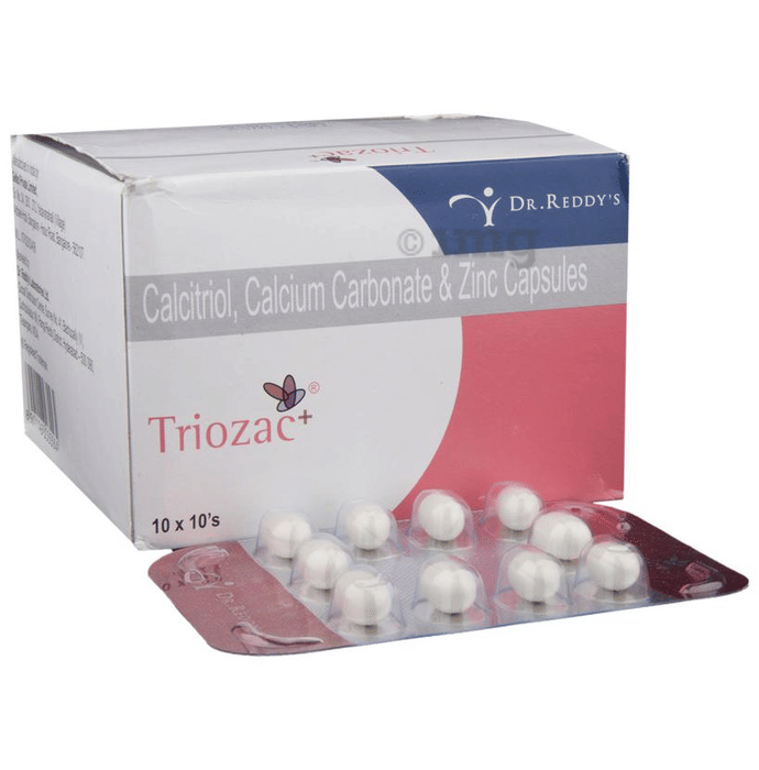 Triozac Plus Capsule: Buy strip of 10 capsules at best price in India | 1mg