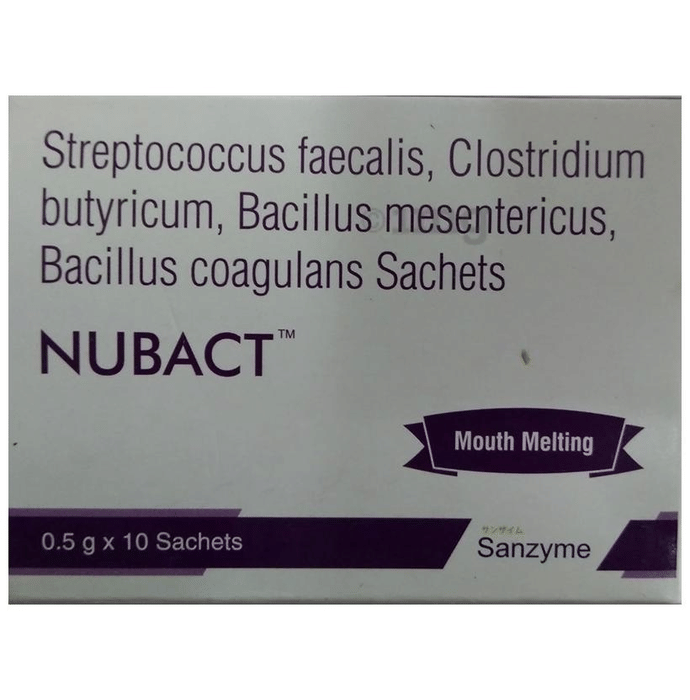 Nubact Sachet: Buy packet of 0.5 gm Sachet at best price in India | 1mg