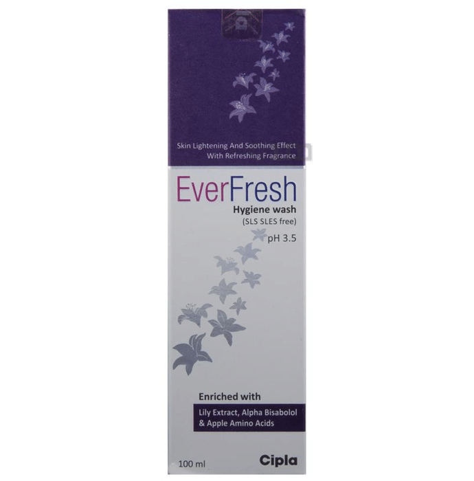 Everfresh Hygiene Wash: Buy bottle of 100 ml Vaginal Wash at best price ...