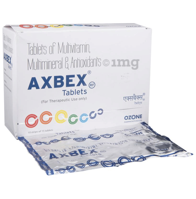 Axbex Tablet: Buy strip of 15 tablets at best price in India | 1mg