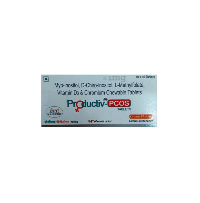 Productiv -PCOS Tablet: Buy strip of 10 tablets at best price in India ...