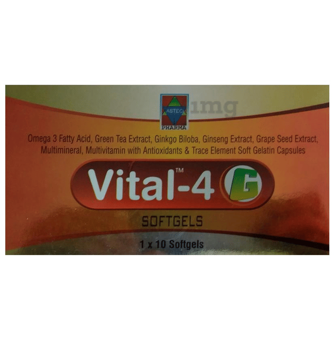 Vital 4G Capsule: Buy strip of 10 capsules at best price in India | 1mg