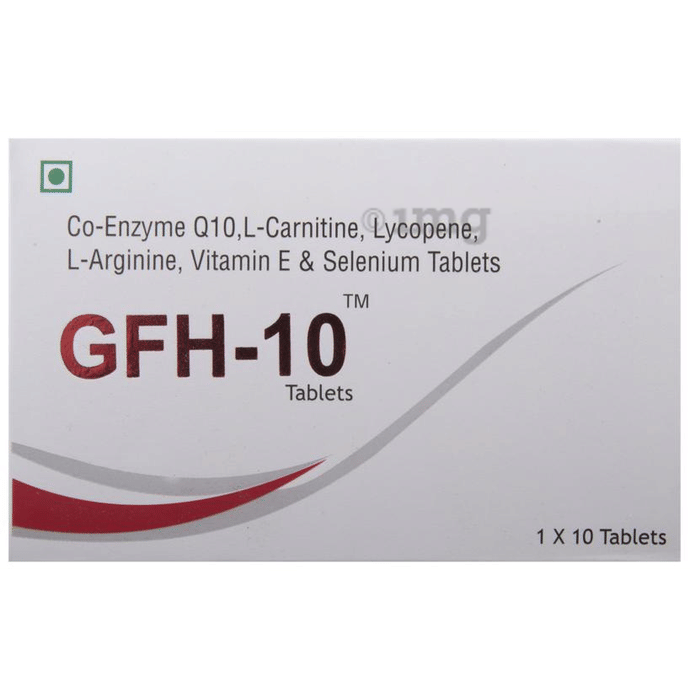 GFH 10 Tablet: Buy strip of 10 tablets at best price in India | 1mg
