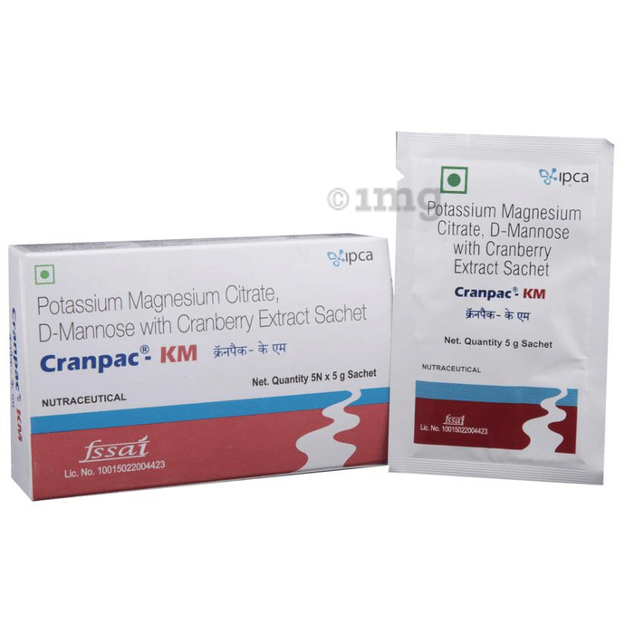 Cranpac -KM Sachet: Buy sachet of 5 gm Granules at best price in India ...