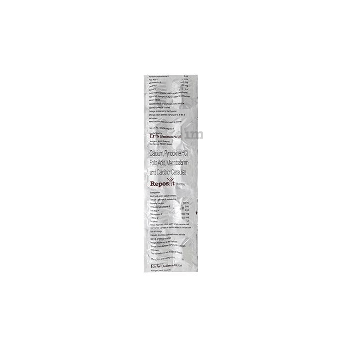 Reposit Capsule: Buy strip of 10 capsules at best price in India | 1mg