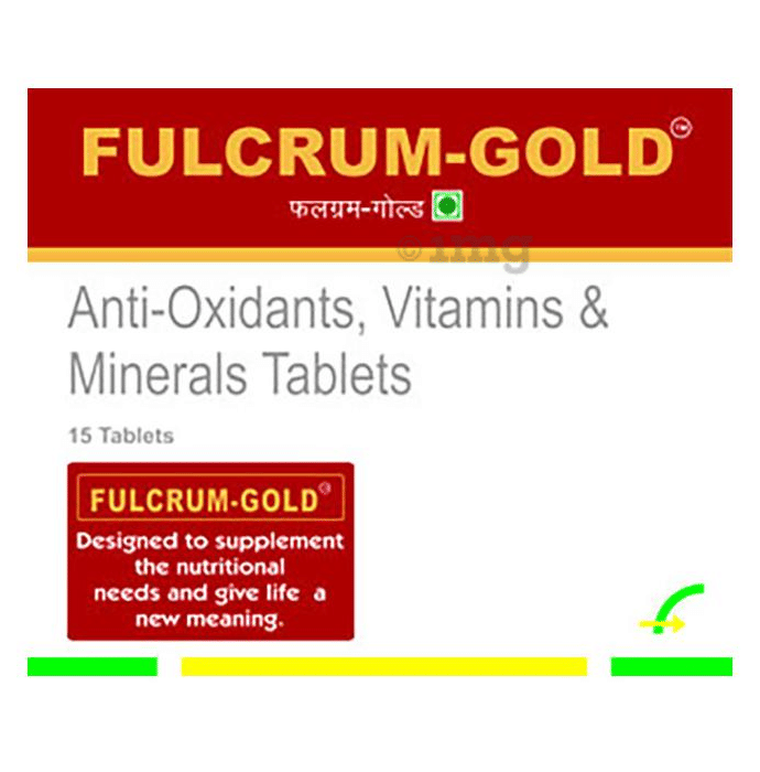 Fulcrum Gold Tablet: Buy strip of 15 tablets at best price in India | 1mg
