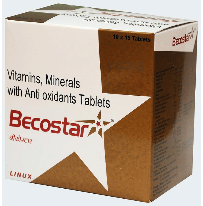 Becostar Tablet: Buy strip of 15 tablets at best price in India | 1mg