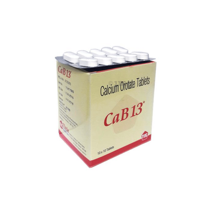 Cab 13 Tablet: Buy strip of 10 tablets at best price in India | 1mg