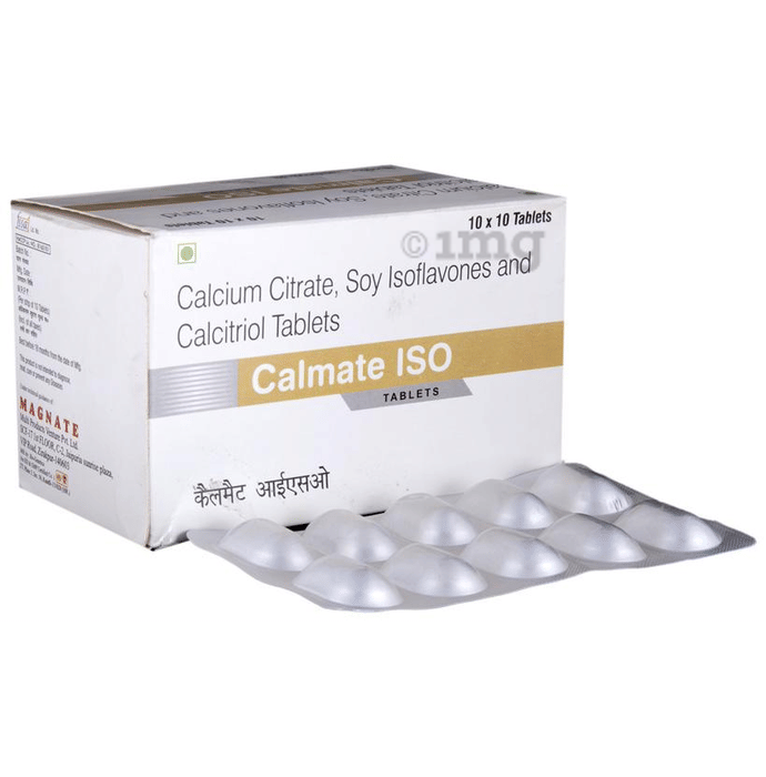 Calmate ISO Tablet: Buy strip of 10 tablets at best price in India | 1mg