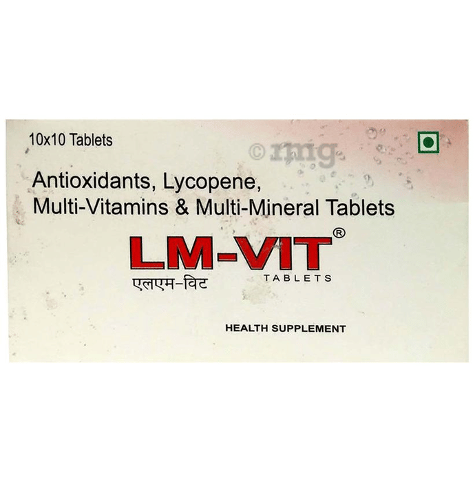 LM Vit Tablet: Buy strip of 10 tablets at best price in India | 1mg