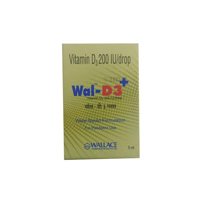 Wal-D3 Plus Oral Drops: Buy packet of 5 ml Oral Drops at best price in ...