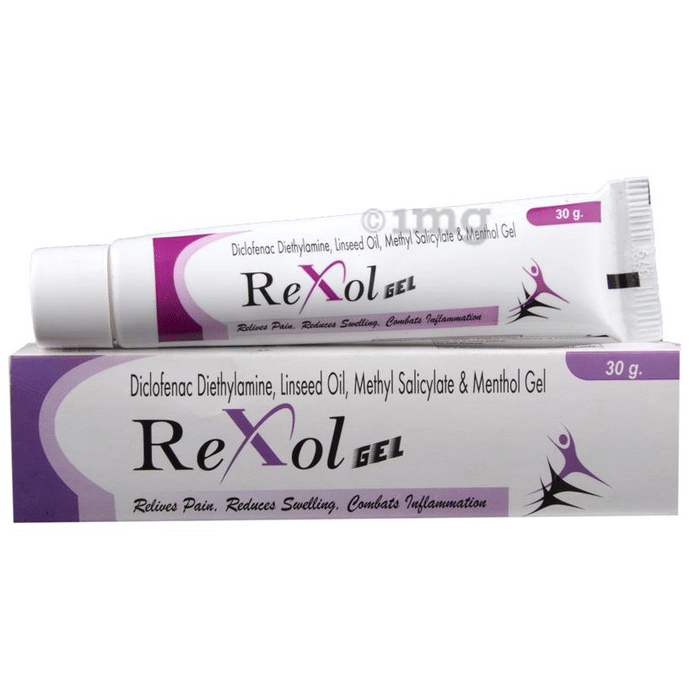 Rexol Gel: Buy tube of 30 gm Gel at best price in India | 1mg