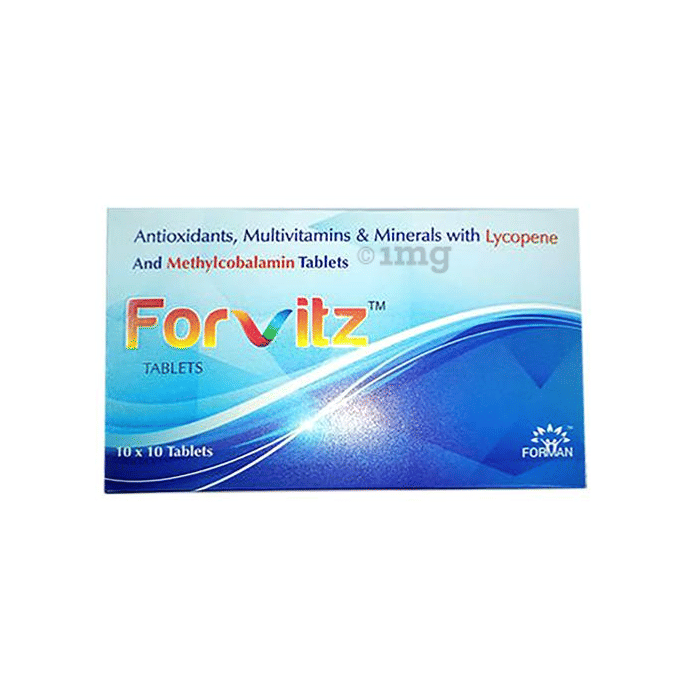 Forvitz Tablet: Buy strip of 10 tablets at best price in India | 1mg
