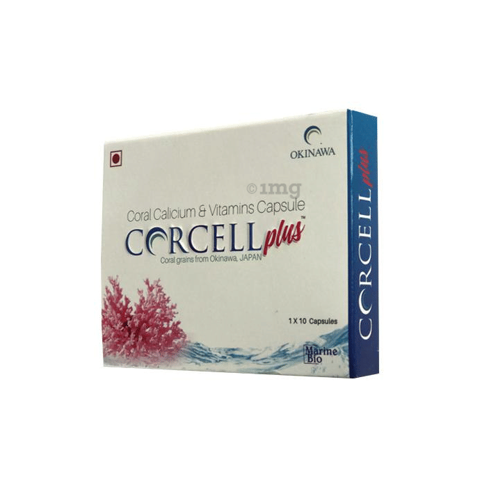 Corcell Plus Capsule: Buy strip of 10 capsules at best price in India | 1mg