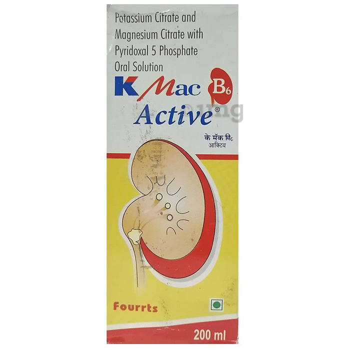K Mac B6 Active Oral Solution: Buy bottle of 200 ml Oral Solution at ...