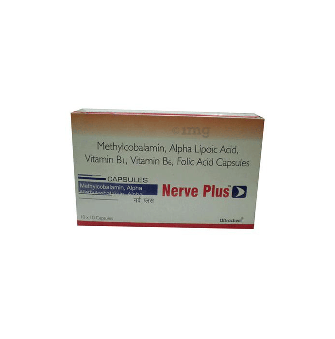 Nerve Plus Capsule: Buy strip of 10 capsules at best price in India | 1mg