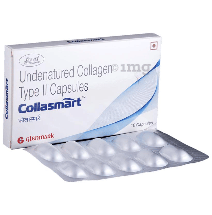 Collasmart Capsule: Buy strip of 10 capsules at best price in India | 1mg