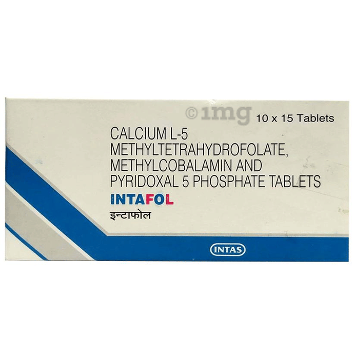 Intafol Tablet: Buy strip of 15 tablets at best price in India | 1mg