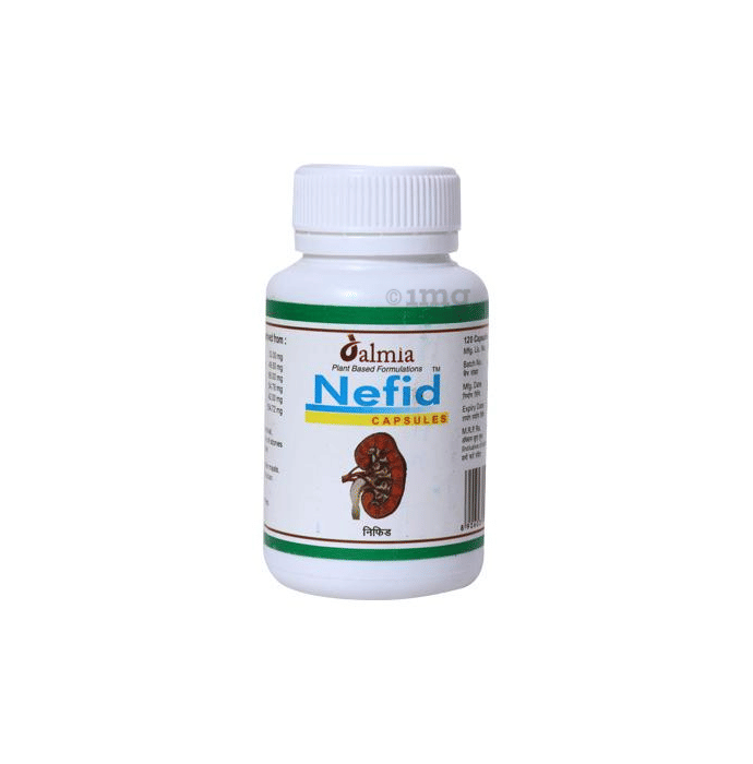 Nefid Capsule: Buy bottle of 120 capsules at best price in India | 1mg