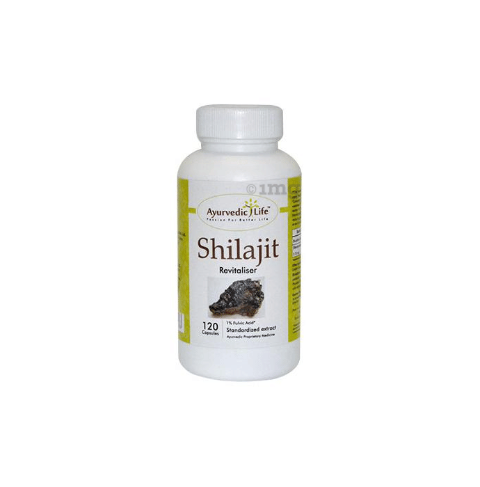 Ayurvedic Life Shilajit Capsule: Buy bottle of 120 capsules at best ...
