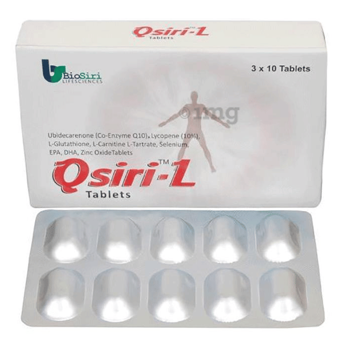 Qsiri-L Tablet: Buy strip of 10 tablets at best price in India | 1mg