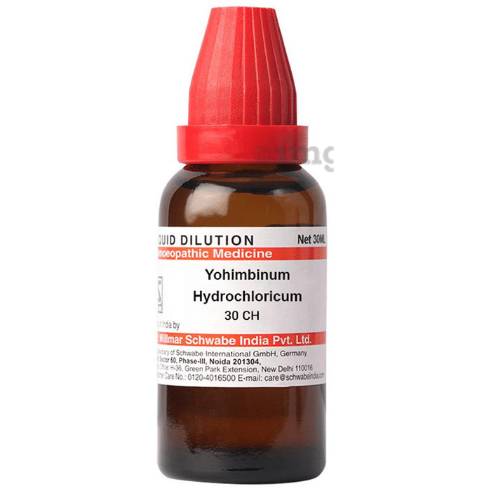 Dr Willmar Schwabe India Yohimbinum Hydrochloricum Dilution 30 CH: Buy ...