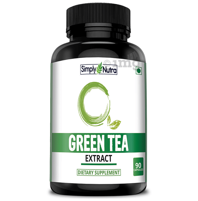 Simply Nutra Green Tea Extract Capsule: Buy bottle of 60 capsules at ...