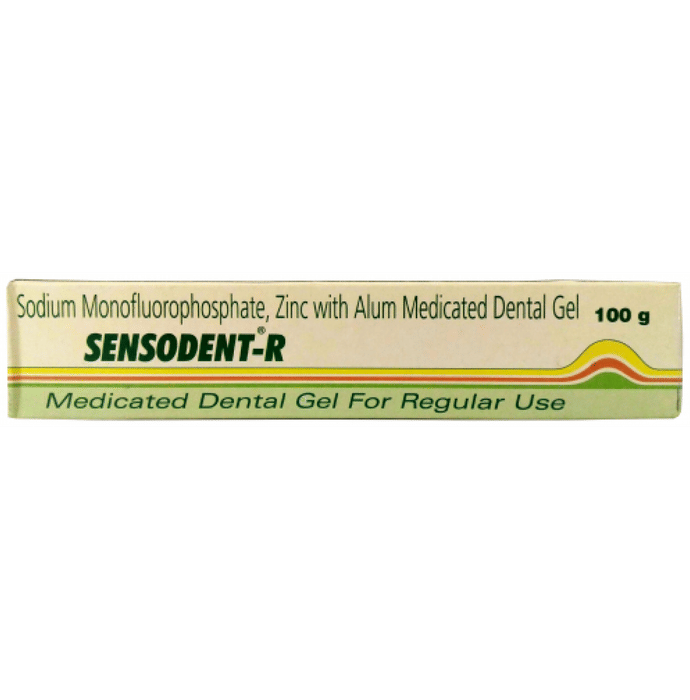Sensodent R Medicated Dental Gel: Buy tube of 100 gm Toothpaste at best ...