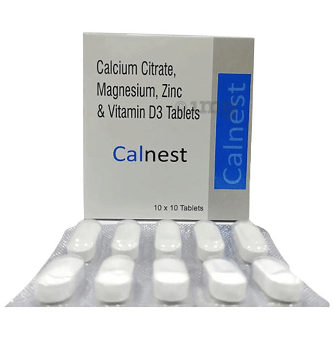 Calnest Tablet: Buy strip of 10 tablets at best price in India | 1mg