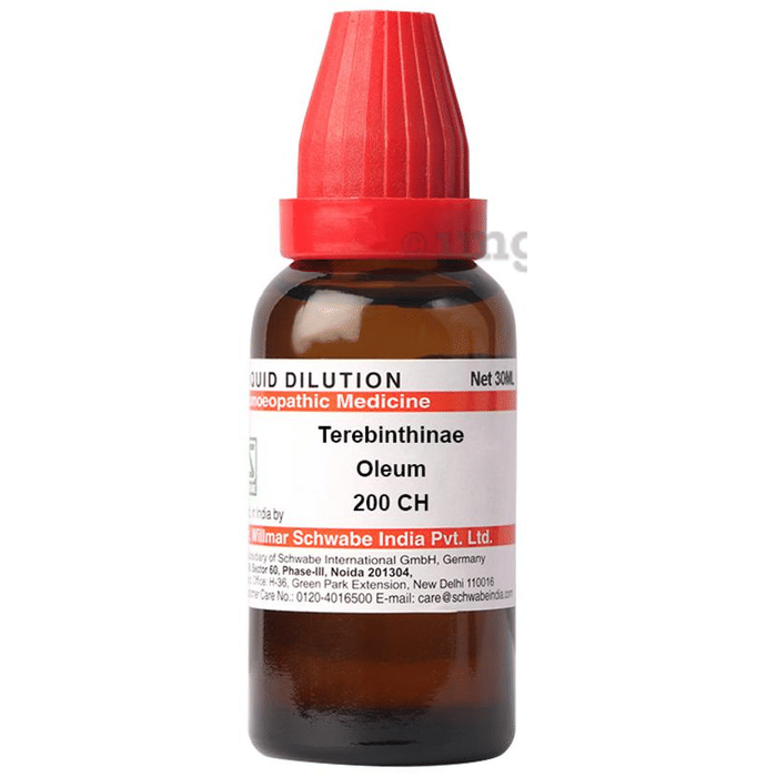 Dr Willmar Schwabe India Terebinthinae Oleum Dilution 200 CH: Buy ...